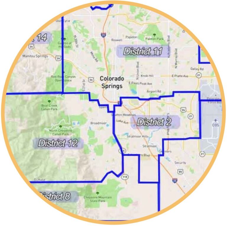 Colorado Springs School District Map - Colorado Springs Real Estate